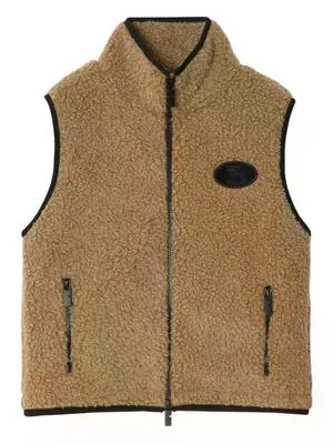 Burberry Cropped Fleece Gilet
