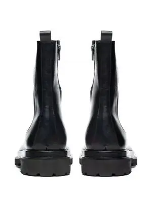 POCHE PARIS Leather Chelsea Boots