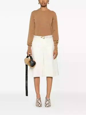 JIL SANDER Crew-neck Cashmere Jumper - Neutrals