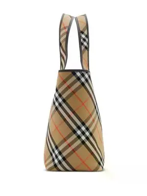 Burberry Medium Check Tote Bag