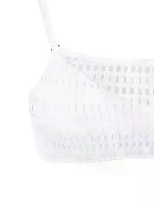 AMIR SLAMA Open-knit Bikini Set