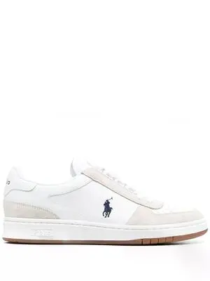 Polo Ralph Lauren Patchwork Sneakers For Women