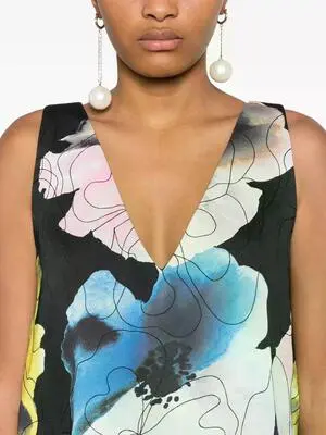 Stine Goya Watercolor Bloom Mini Dress
