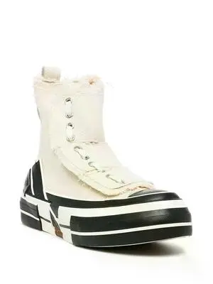 Y’s Lace-up Hi-top Sneakers