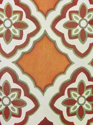 La DoubleJ San Carlo Printed Silk Blouse - Orange