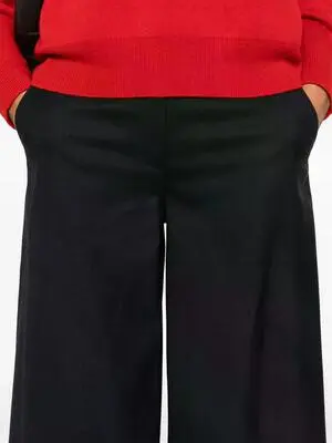 Theory Wide-leg Flannel Trousers