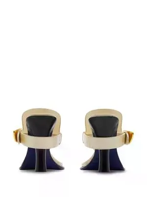 Burberry Leather Mules