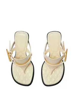 Burberry Leather Mules