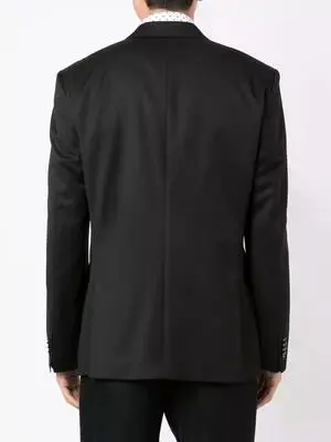 BOSS Single-breasted Fitted Blazer - Black