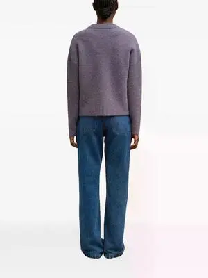 AMI Paris De Coeur V-neck Cardigan