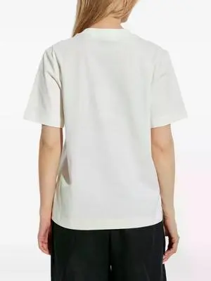 Burberry Check-motif Graphic T-shirt