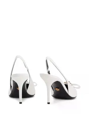 Versace Medusa '95 85mm Leather Slingback Pumps