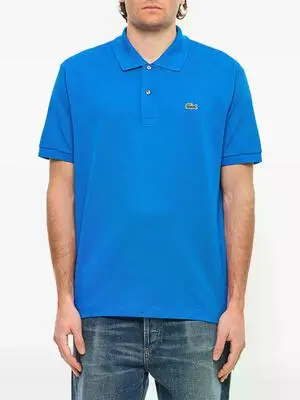 Lacoste Logo-appliqué Polo Shirt - Blue