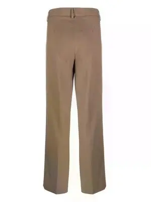 Closed Straight-leg Mid-rise Trousers
