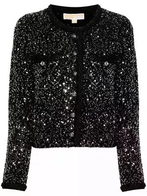 Michael Kors Sequin-embellished Cardigan