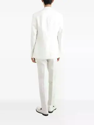 Dolce & Gabbana Logo-embroidered Blazer