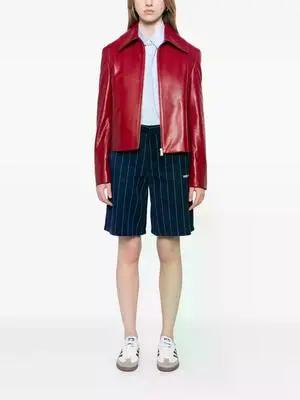 Adidas Pinstriped Tailored Shorts