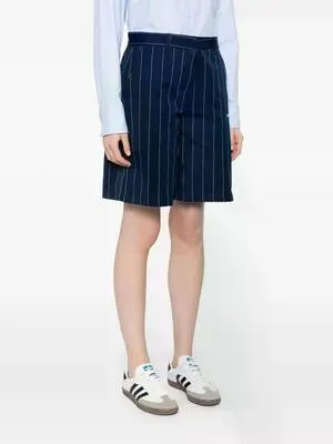 Adidas Pinstriped Tailored Shorts