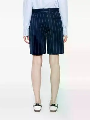 Adidas Pinstriped Tailored Shorts