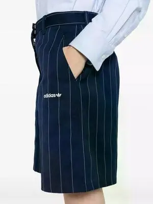 Adidas Pinstriped Tailored Shorts
