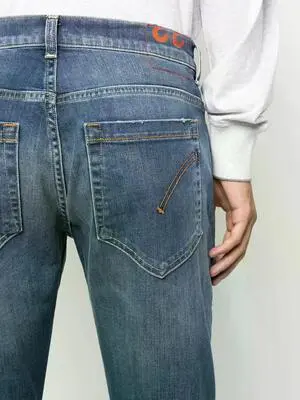 DONDUP Low-rise Straight-leg Jeans - Blue