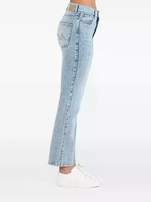 Ag Logo-patch Straight Leg Jeans