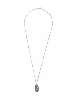 NIALAYA JEWELRY Our Lady Of Guadalupe Pendant Necklace - Silver
