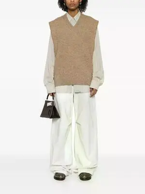 MAISON MARGIELA Piled-knit Vest