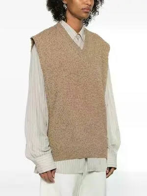 MAISON MARGIELA Piled-knit Vest
