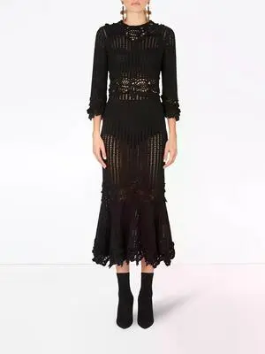 Dolce & Gabbana Macrame Sheath Dress