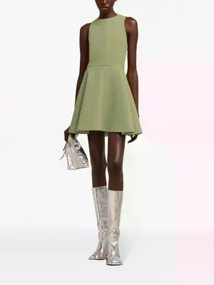 AMI Paris Virgin Wool Skater Mini Dress