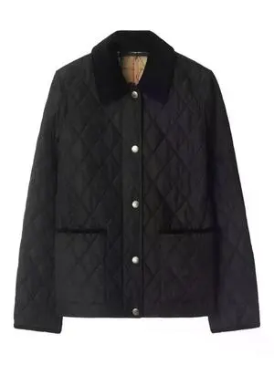 Burberry Quilted Jacket - Black