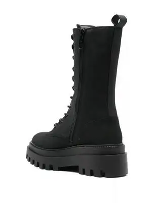 Calvin Klein Leather Platform Boots