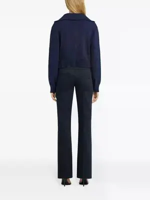 COURREGES Quarter Zip Jumper - Blue