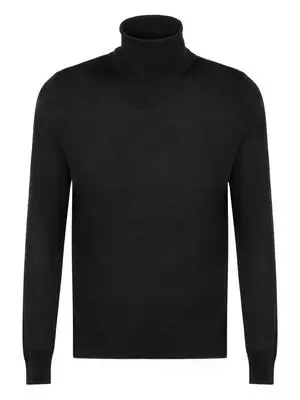 Kiton Wool High Neck Sweater