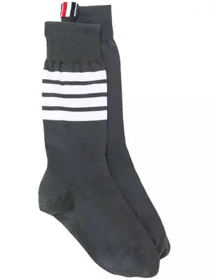 Thom Browne 4-bar Socks - Grey