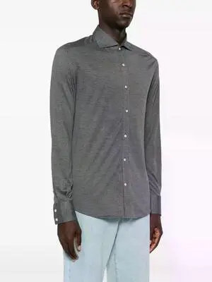 Brunello Cucinelli Mélange Jersey Shirt - Grey