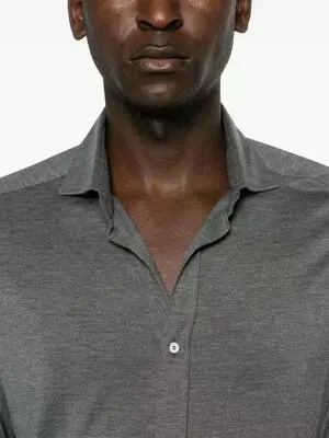 Brunello Cucinelli Mélange Jersey Shirt - Grey