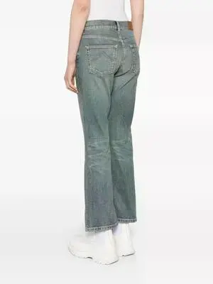 Kenzo Bara Flared Cropped Jeans