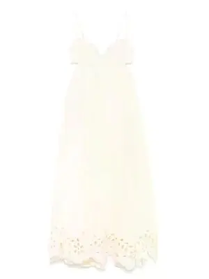Zimmermann Floral-embroidered Dress