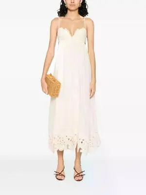 Zimmermann Floral-embroidered Dress