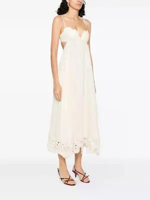 Zimmermann Floral-embroidered Dress