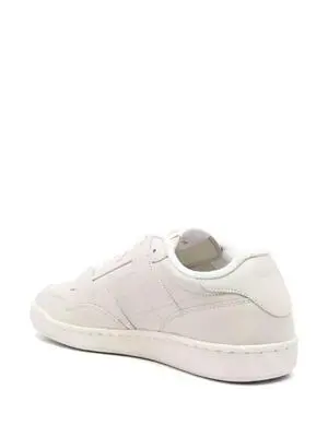 TOM FORD Logo-debossed Leather Sneakers - White