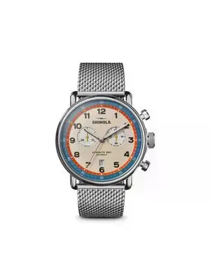 Shinola The Canfield Chrono 43mm Watch - Neutrals