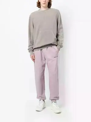 Helmut Lang Logo-print Tapered Track Pants