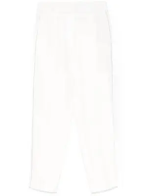 Peserico Beaded Trim-detail Trousers - White