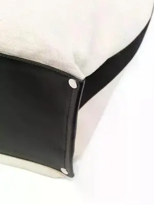 JIL SANDER Tape Medium Tote Bag - White