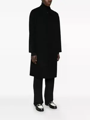 LARDINI Virgin Wool Felted Coat