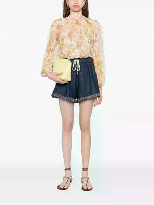 Zimmermann Frill-detail Billow Blouse