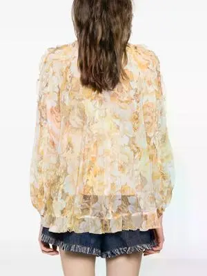 Zimmermann Frill-detail Billow Blouse